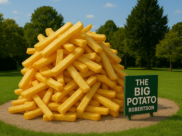 'Big Potato' now the 'Pig Potato' but we think it'd look better mashed