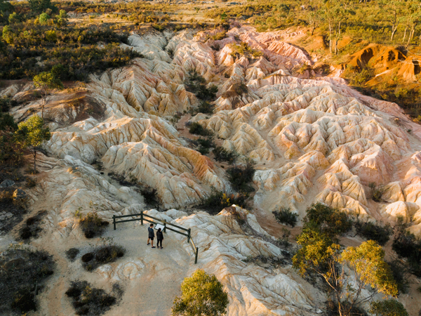 The secret pink cliffs of Victoria you need to see to believe